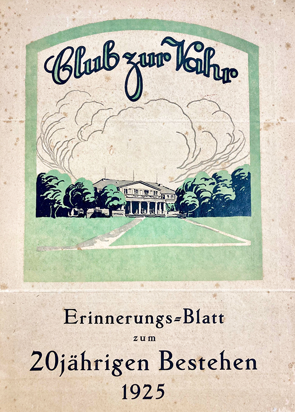 Reise durch die Zeit - Club zur Vahr Bremen
